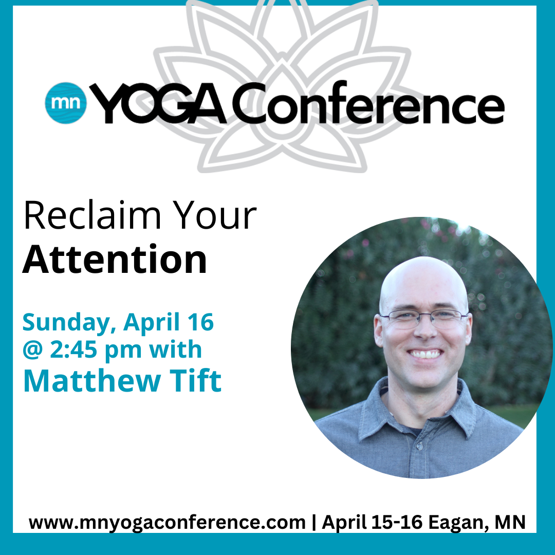 Minnesota Yoga Conference This Weekend | Matthew Tift